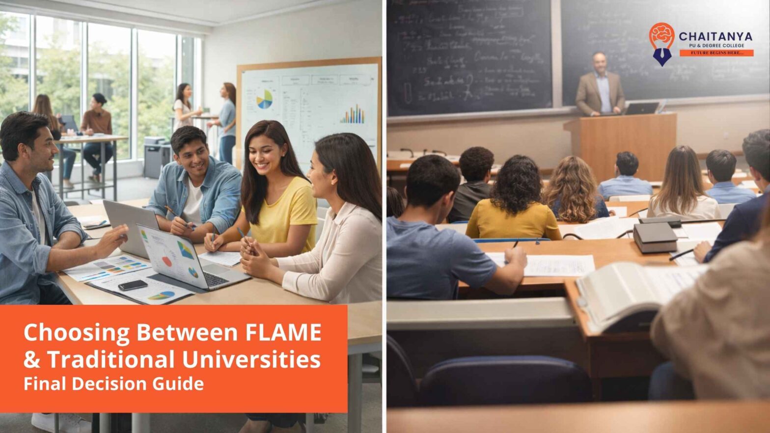 Choosing Between FLAME & Traditional Universities — Chaitanya College