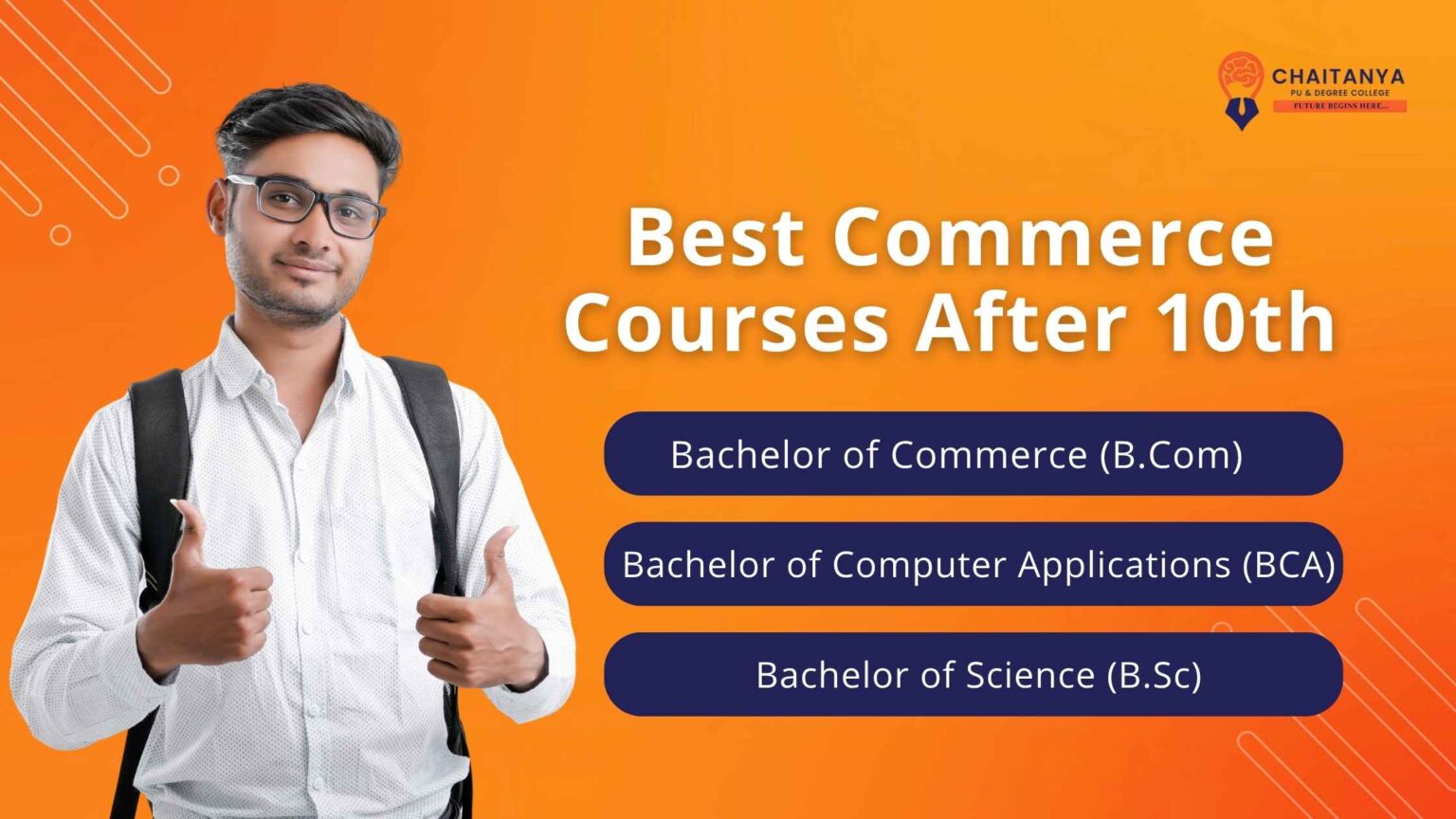 Best Commerce Courses After 10th – Complete Guide | Chaitanya College